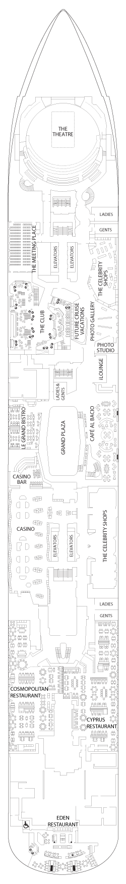 Celebrity Apex Deck Plans - Cruiseline.com