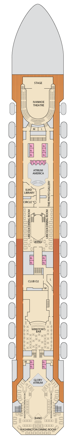 Carnival Valor Deck Plans
