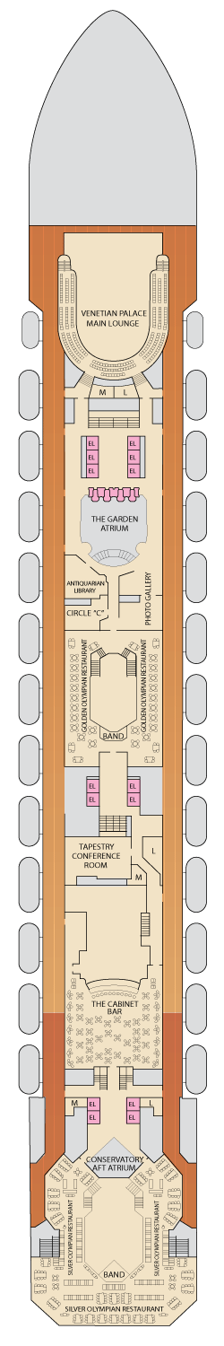 Carnival Liberty Deck Plans