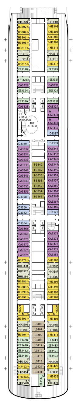 Rotterdam Deck Plans