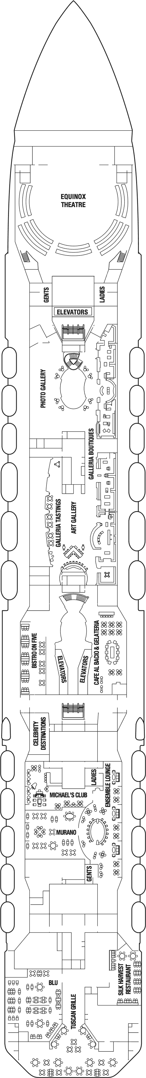 Celebrity Equinox Deck Plans