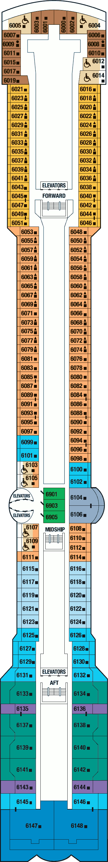 Celebrity Infinity Deck Plans