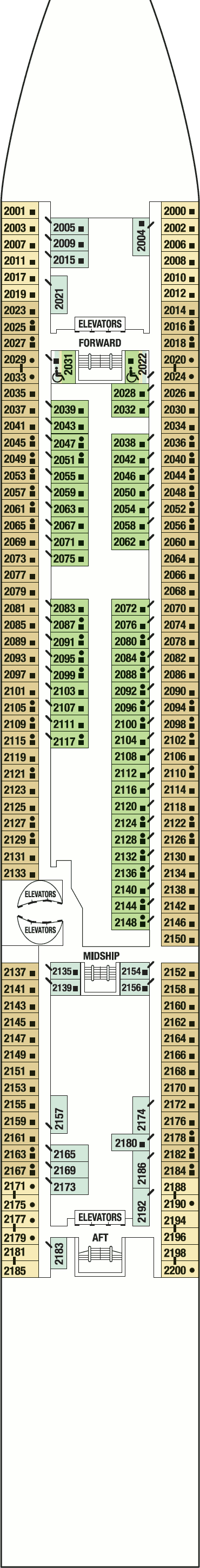 Celebrity Infinity Deck Plans
