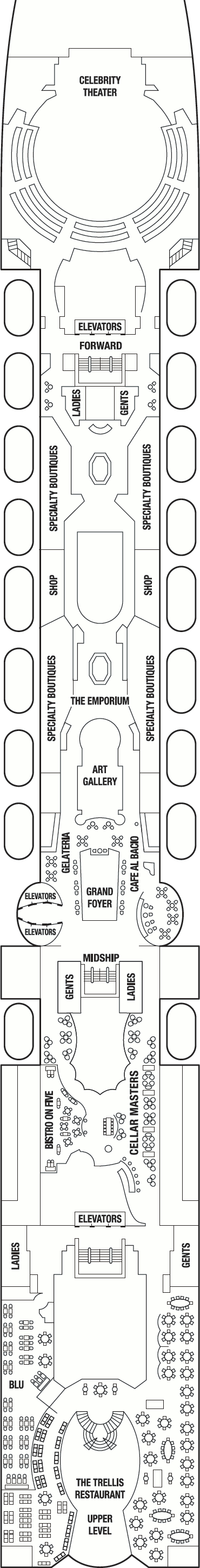 Celebrity Infinity Deck Plans