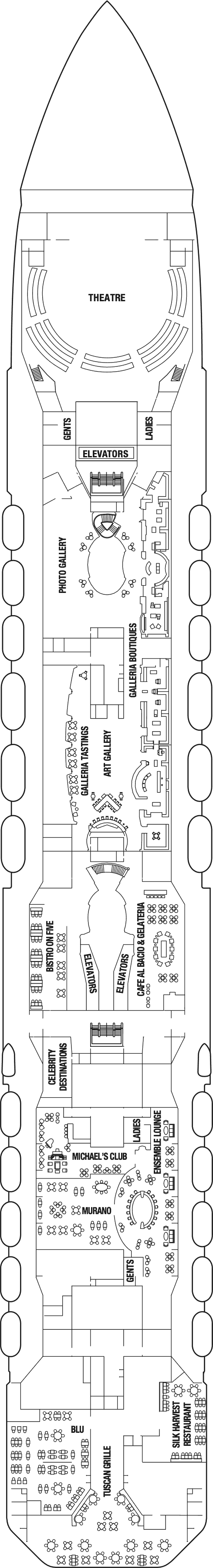 Celebrity Solstice Deck Plans