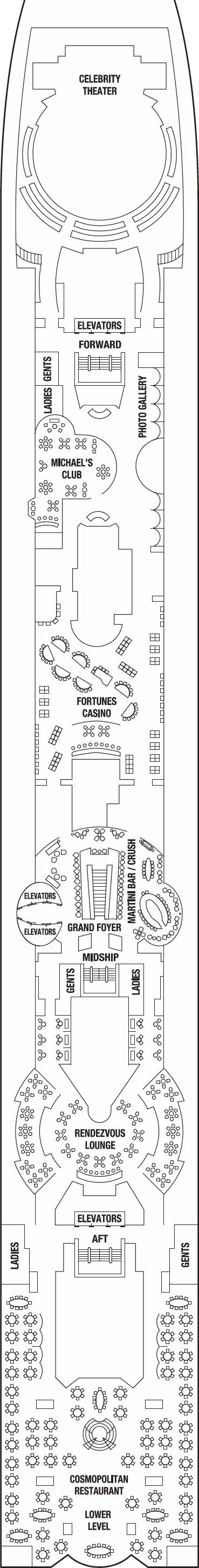 Celebrity Summit Deck Plans