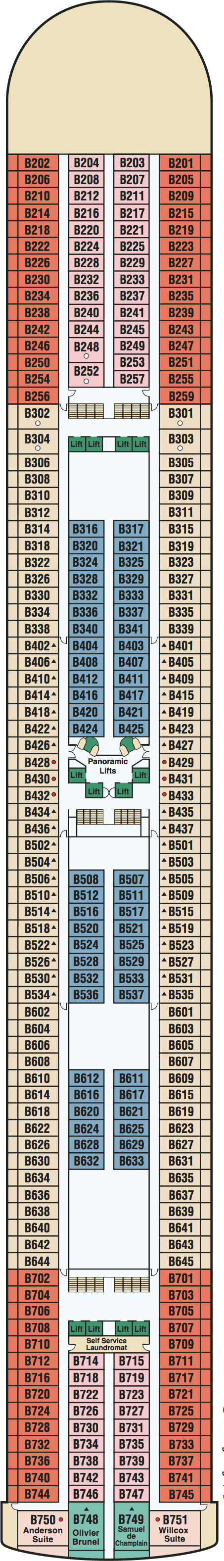 Grand Princess Deck Plans