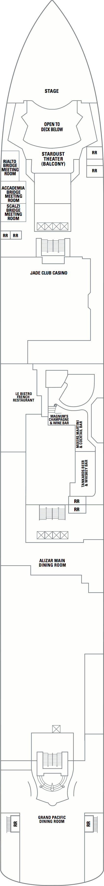 Norwegian Jade Deck Plans