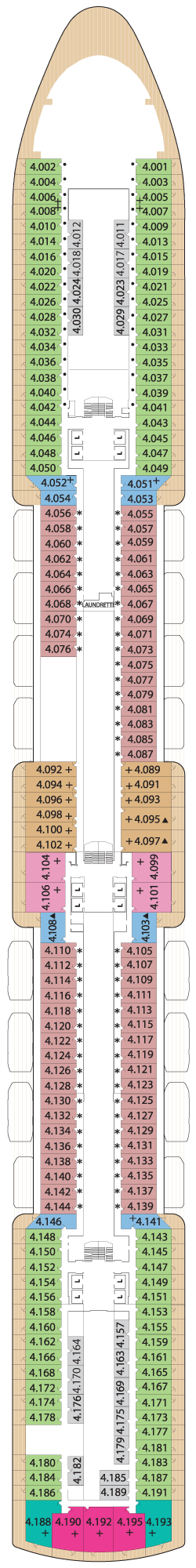 Queen Elizabeth Deck Plans