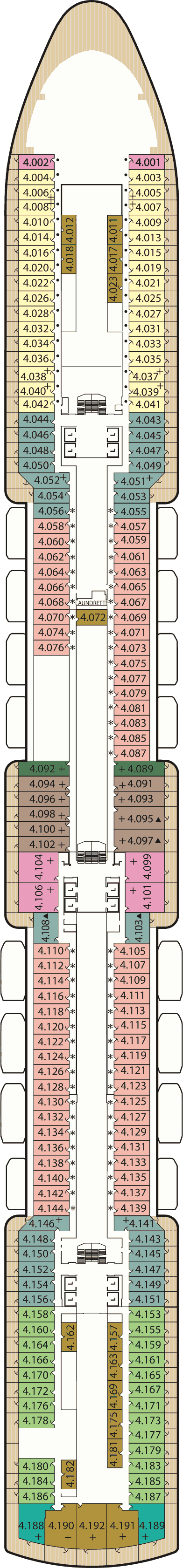 Queen Victoria Deck Plans