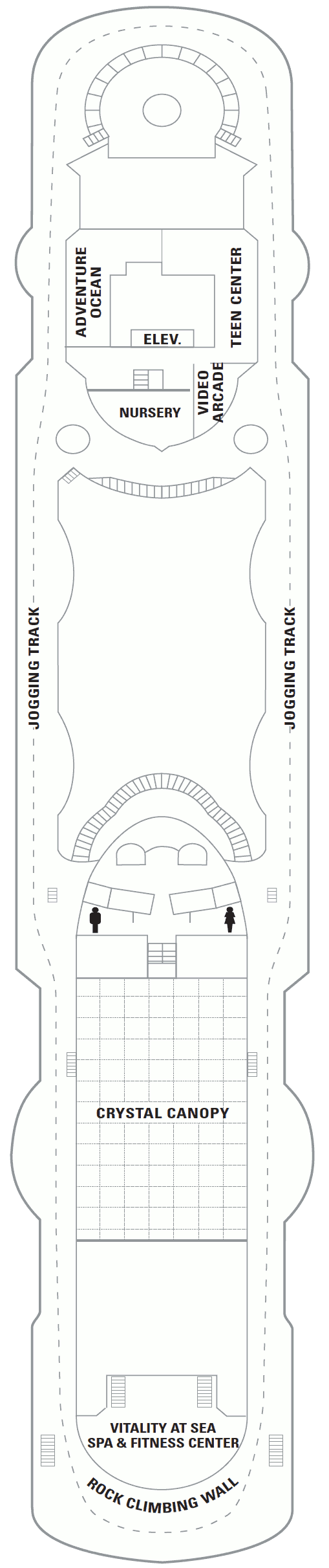 Rhapsody of the Seas Deck Plans