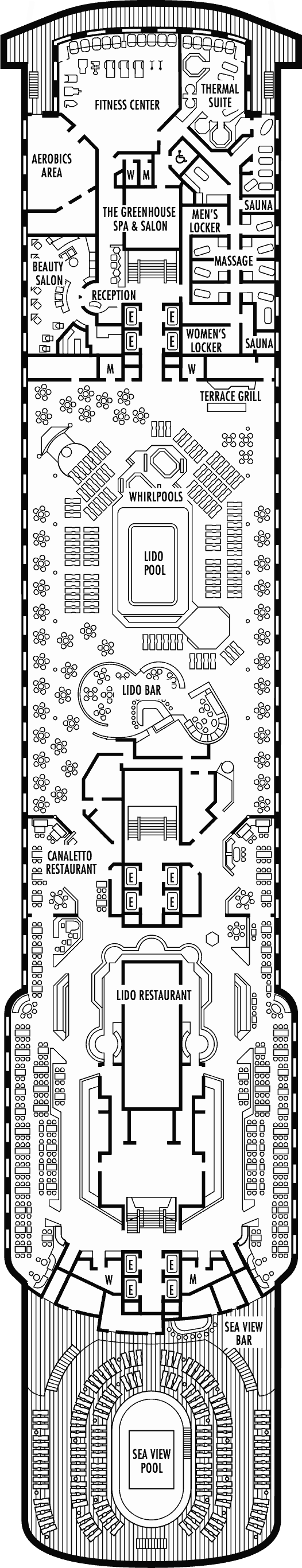 Volendam Deck Plans