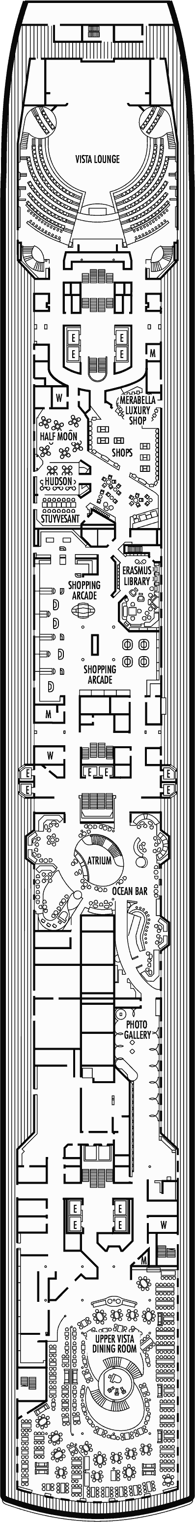 Westerdam Deck Plans